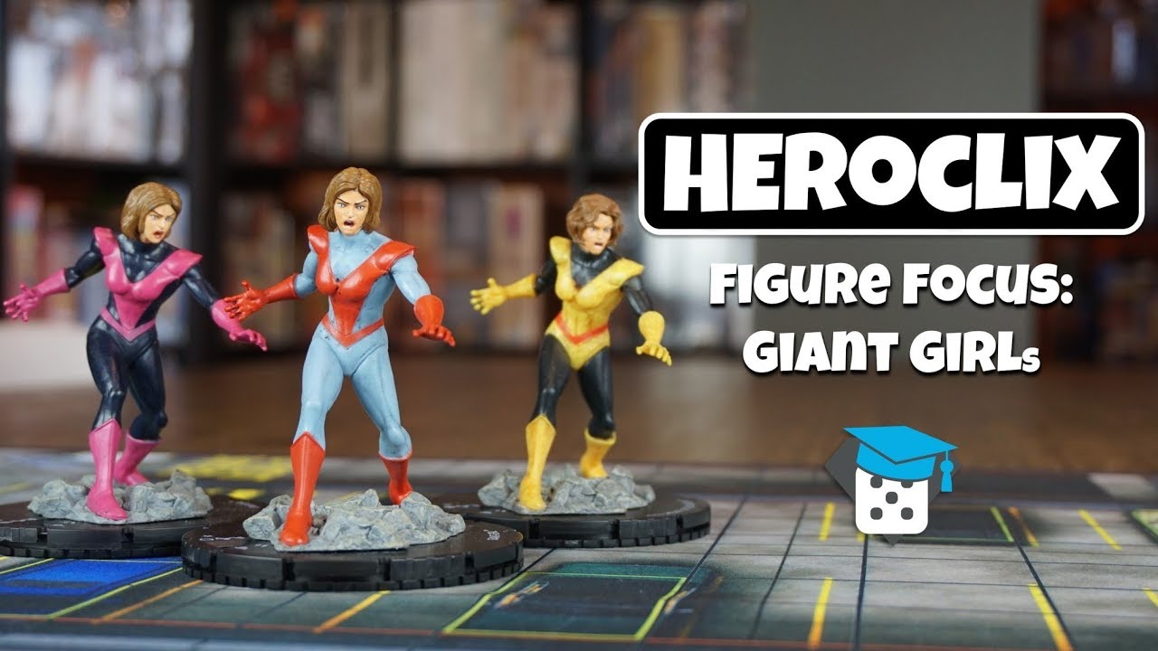 Heroclix Figure Focus: Giant Girls - YouTube