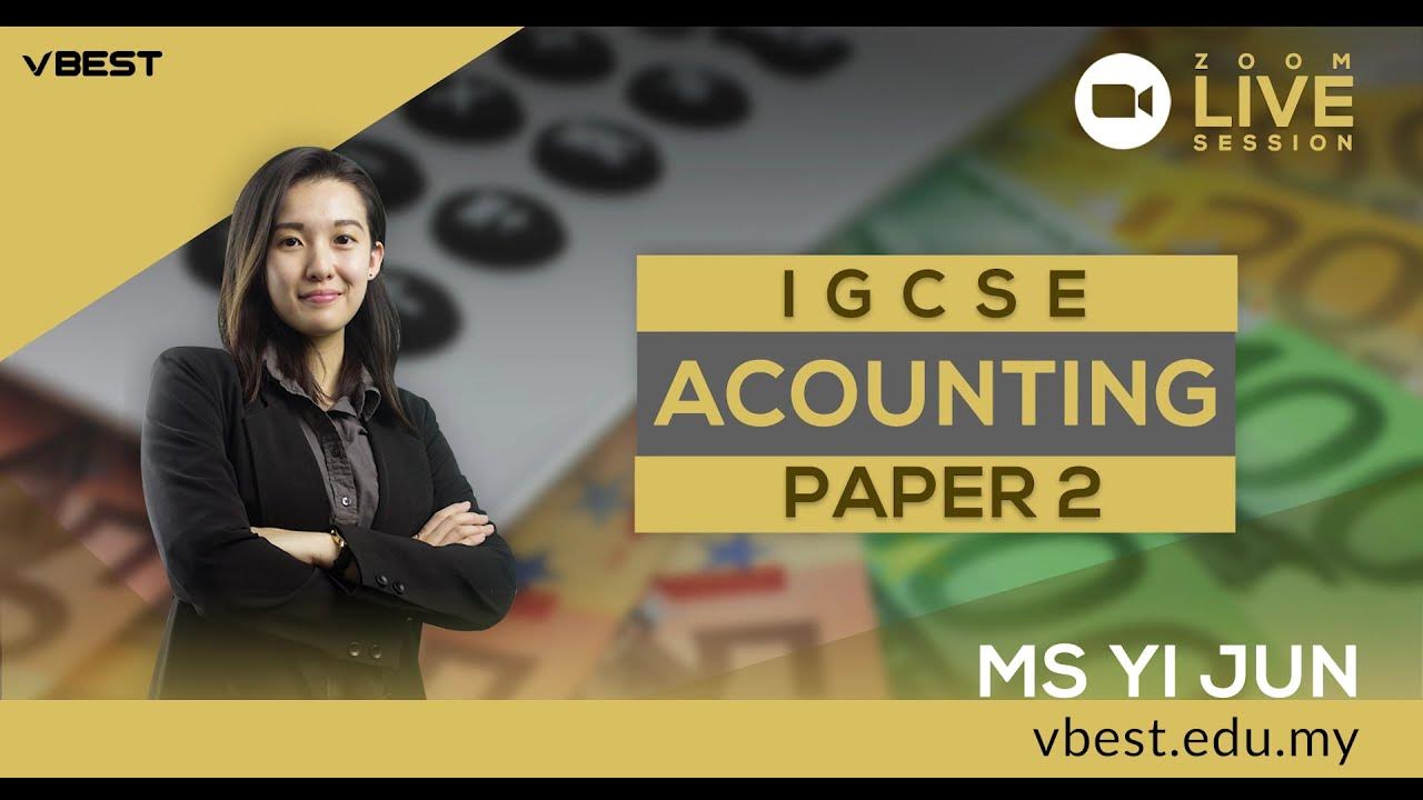 Correction of Errors IGCSE Accounting P2 by Ms Yi Jun | VBest Live Highlight 2021 - YouTube
