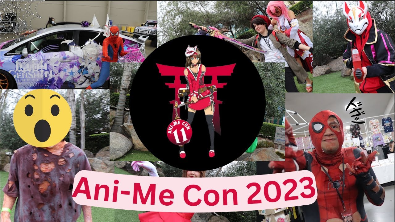 Ani-Me con 2023 Fresno anime convention, Short edit - YouTube