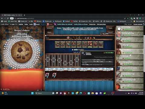 Getting prisms in cookie clicker - YouTube