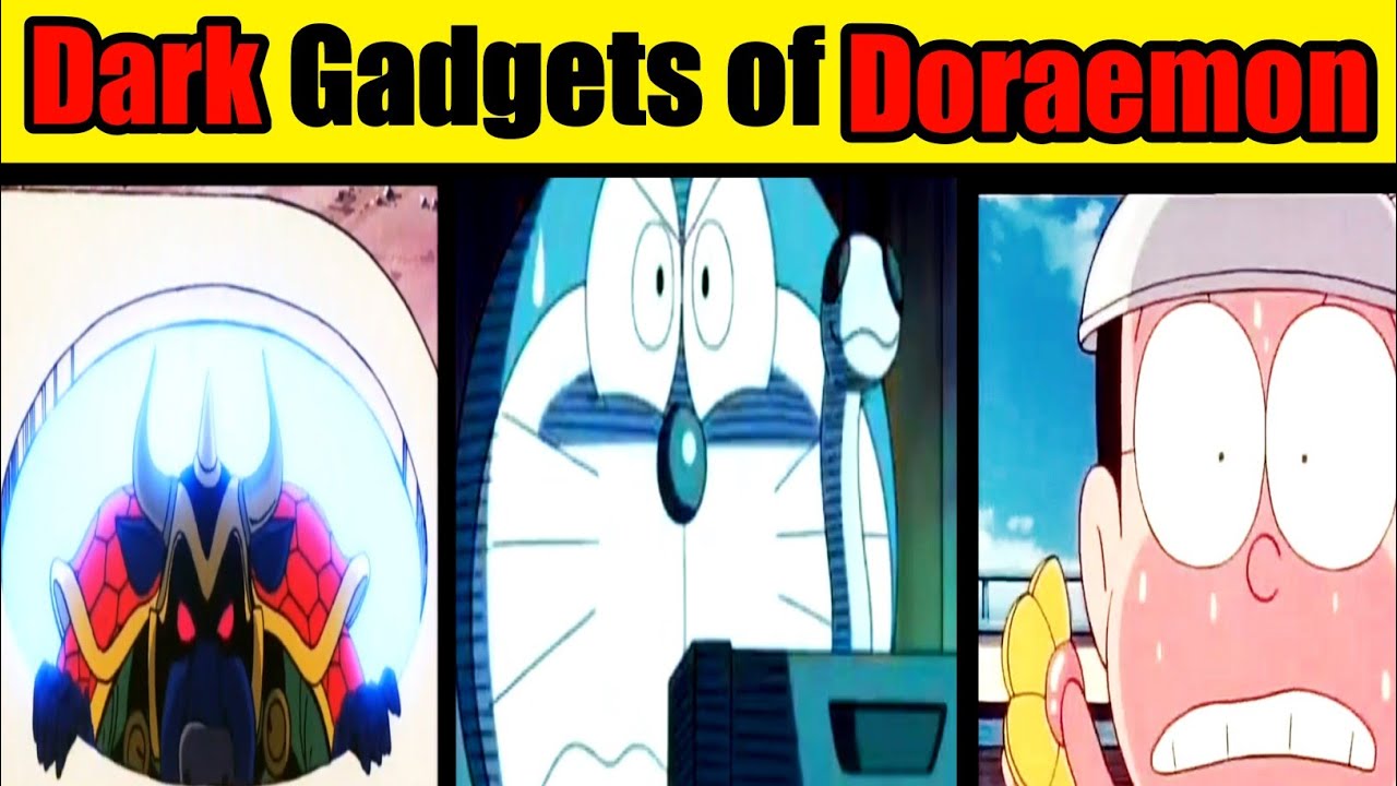 Dark gadgets of Doraemon / unknown mysterious facts / Great gyan facts ...