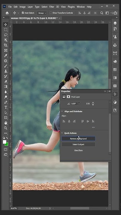 Just 1 click Remove Background Automatically #shorts #photoshoptutorial #photoshoptricks - YouTube