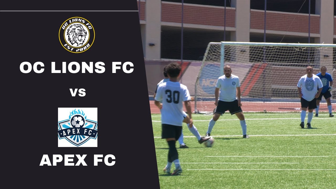 OC Lions FC vs Apex FC - SoCal Premier Summer League 2024 - YouTube