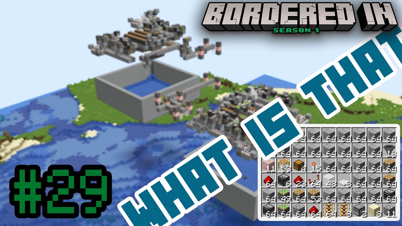 This took 7 HOURS while stuck in the worldborder Bordered in ep29 - YouTube