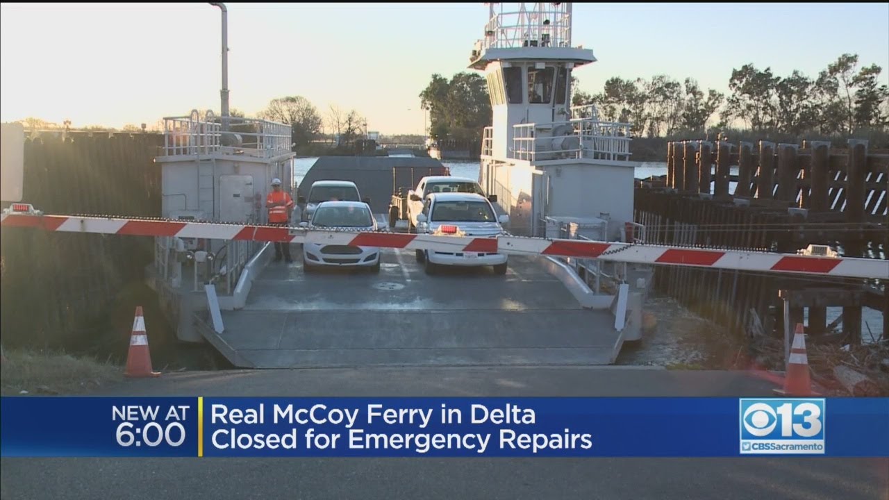 Real McCoy Ferry Closed For Repairs - YouTube