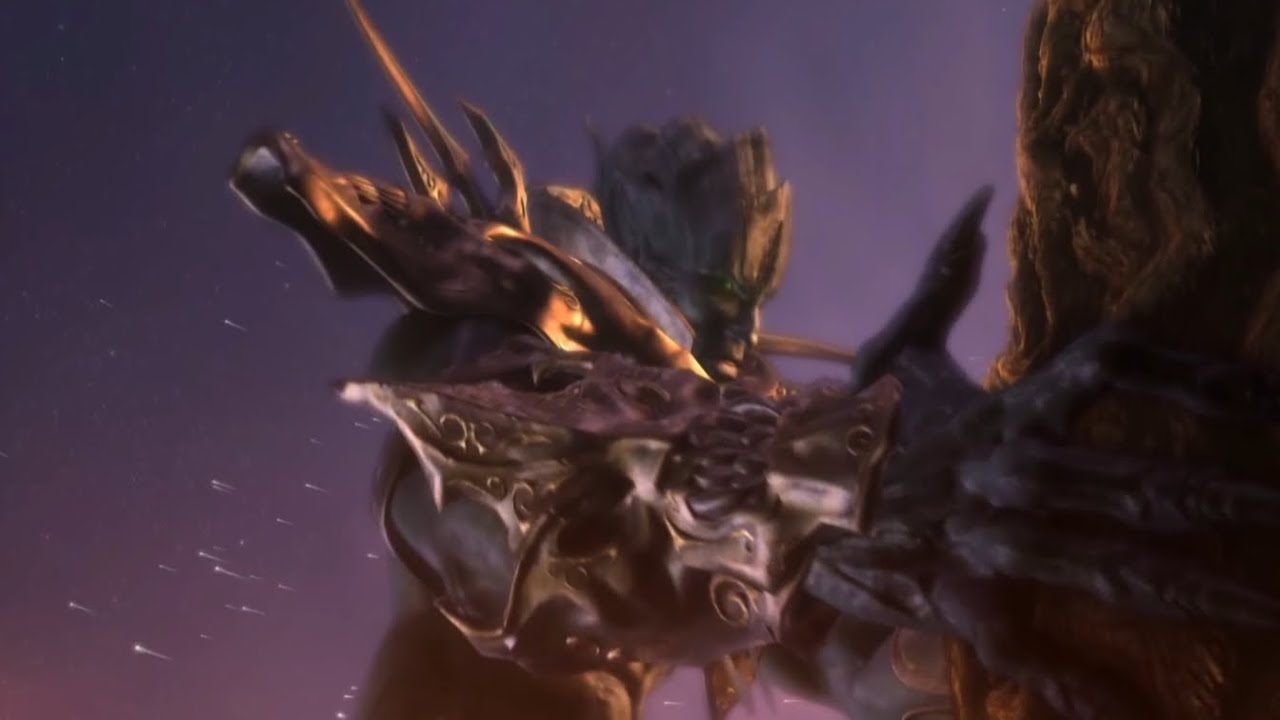 Warcraft 3 Reforged Cutscenes - Eternity's End - YouTube