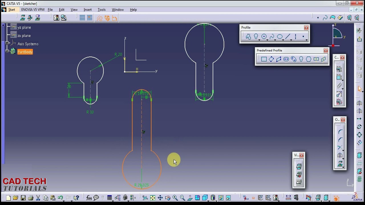 8 KEYHOLE PROFILE - YouTube