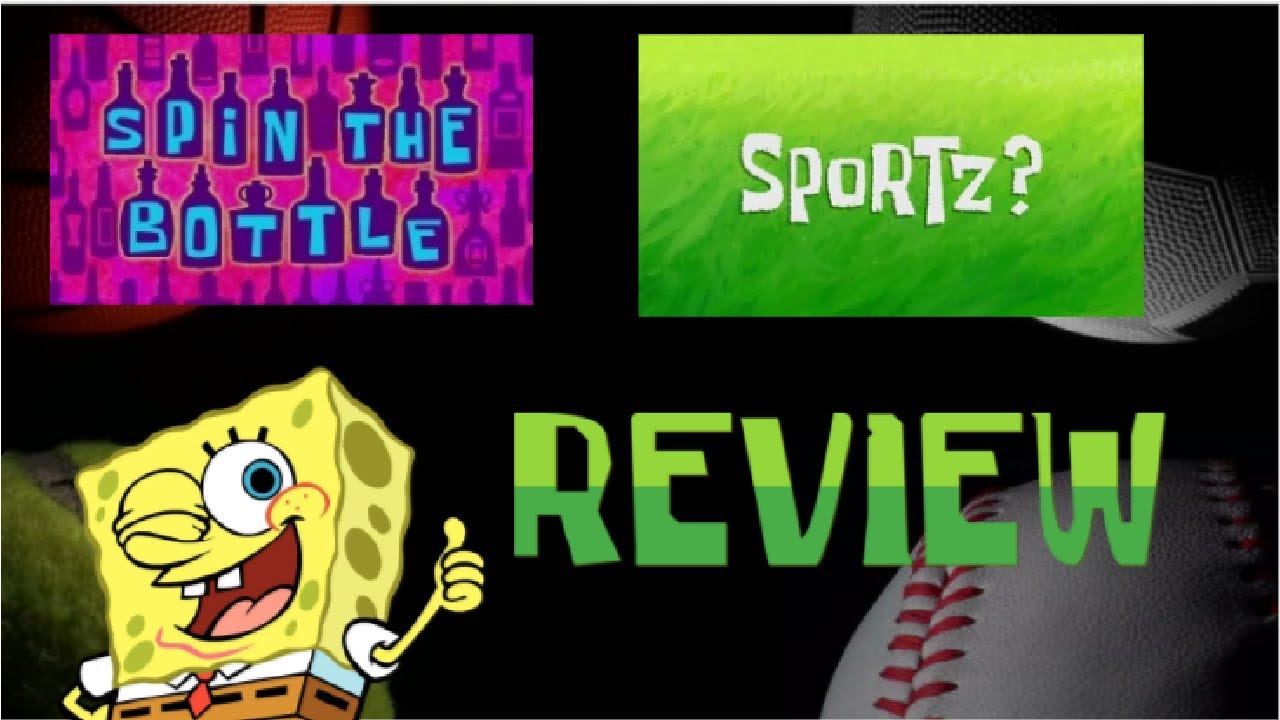 SpongeBob: Spin The Bottle + Sportz? Review - YouTube