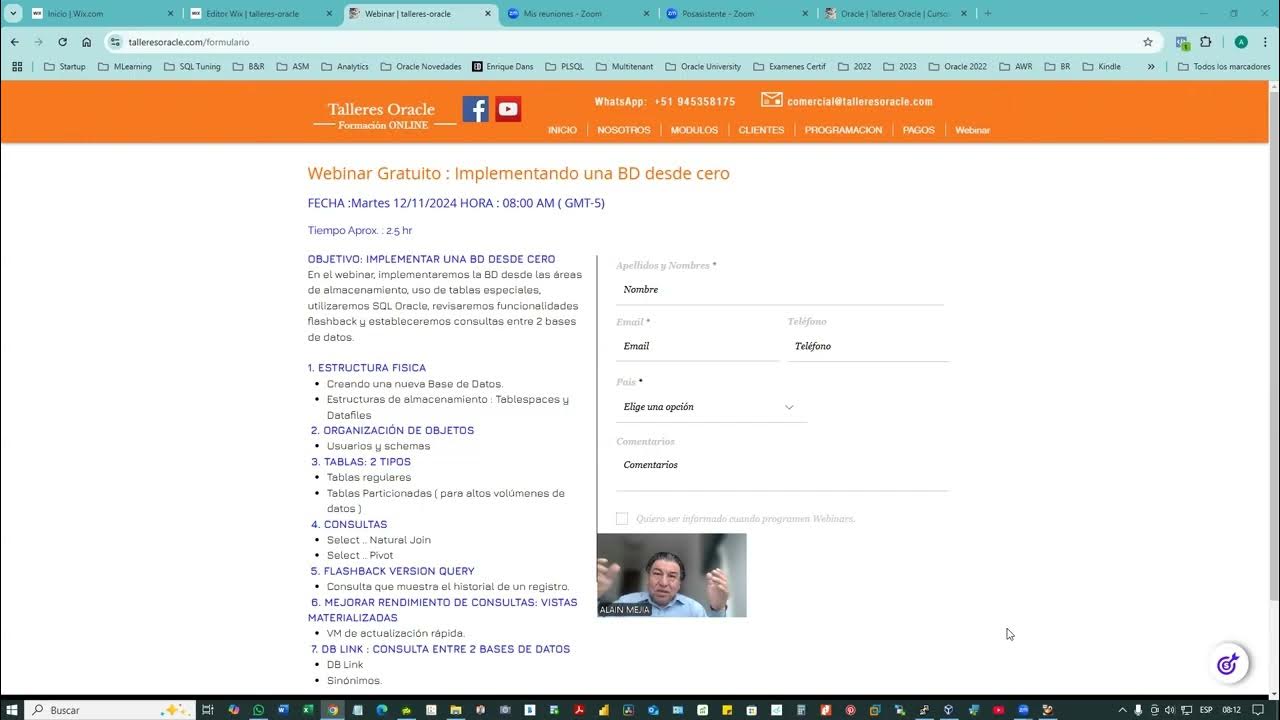 TALLERES ORACLE : ORACLE DESDE CERO - YouTube