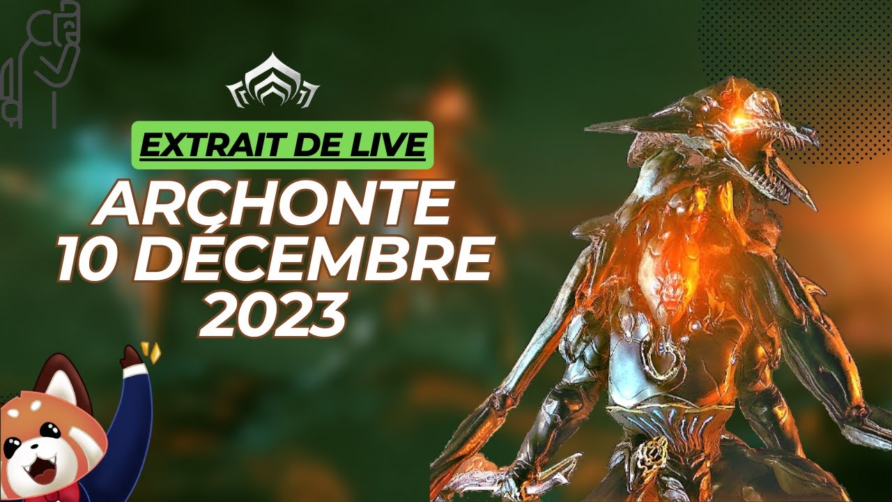 Archonte du 10 décembre 2023 - YouTube