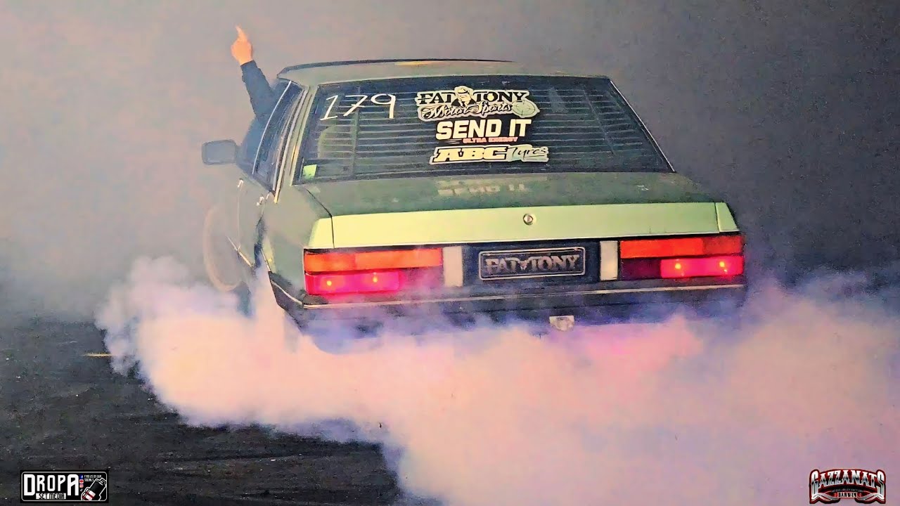 Friday Night Burnouts with Robert Cottrell in FAT TONY at Gazzanats ...