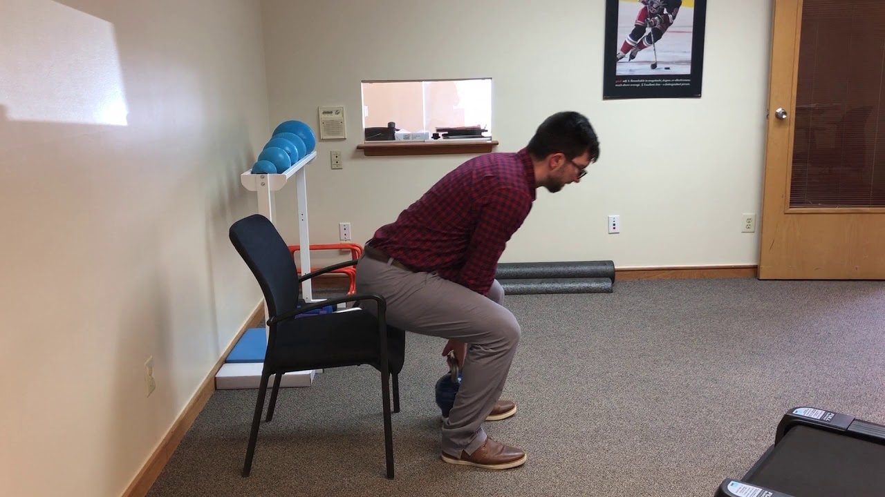 Seated Kettlebell Deadlift - YouTube