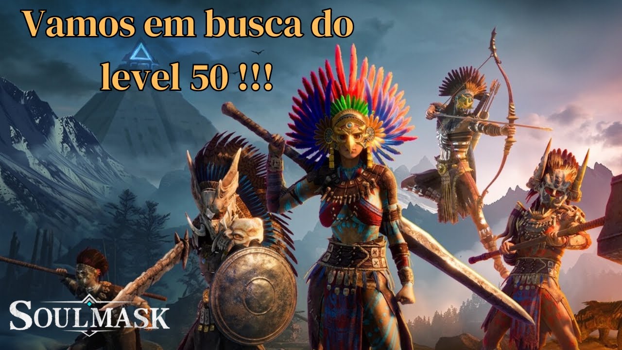 SoulMask - Explorando o mapa e subindo o level!!! - YouTube