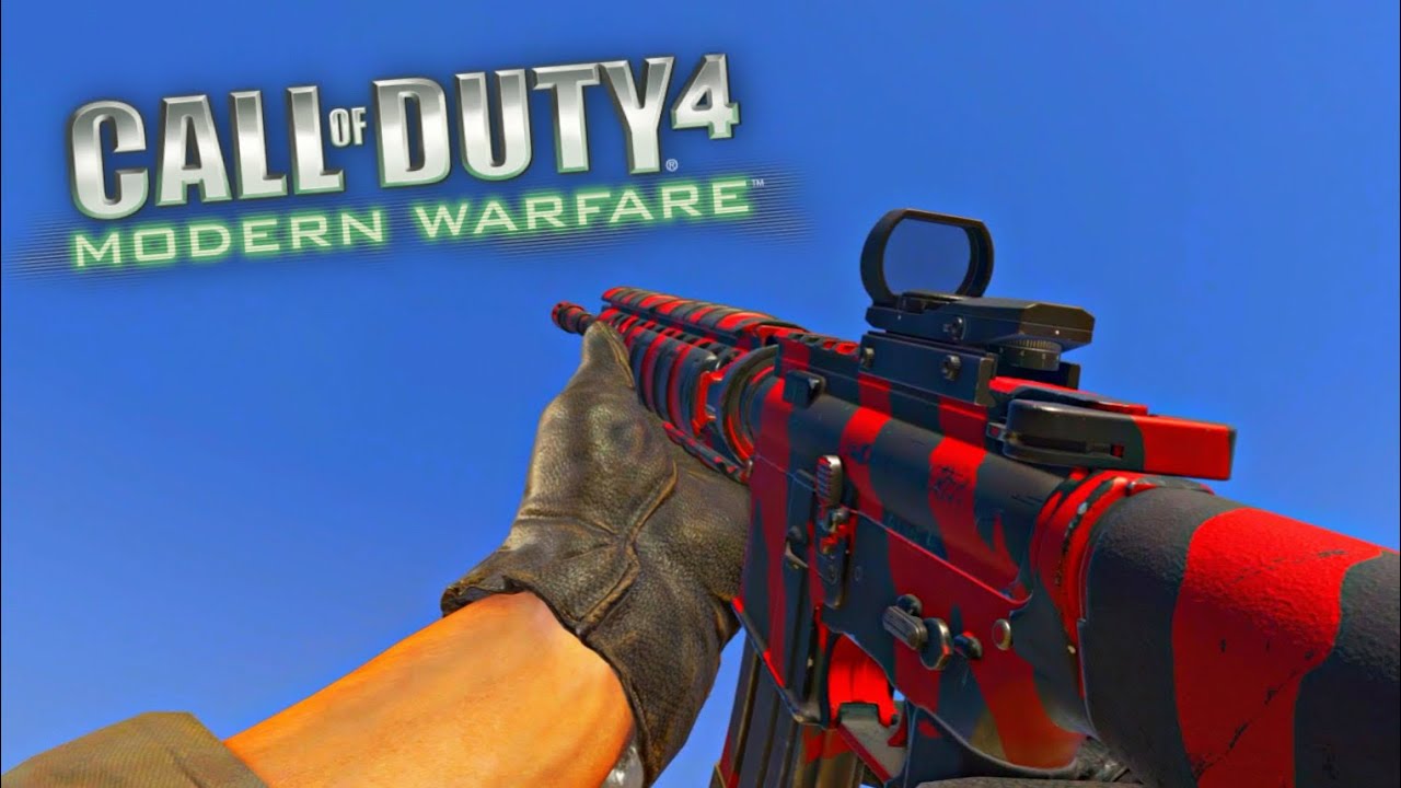 The BEST Gun in COD 4 - YouTube