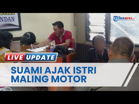 Pasutri Ketahuan Warga Maling Motor Mio di Terminal Karangpandan, Suami Kabur saat Tepergok