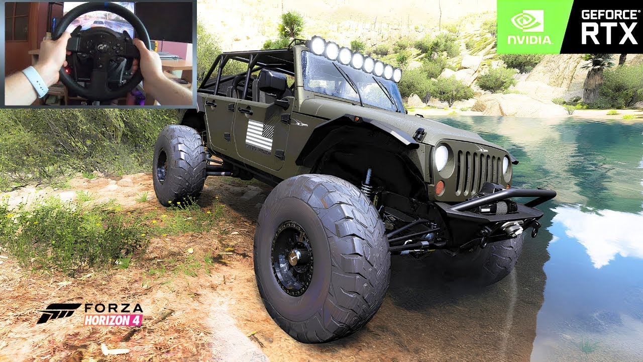 Driving Off Road Cars On Extreme Track - Forza Horizon 4 | Thrustmaster ...