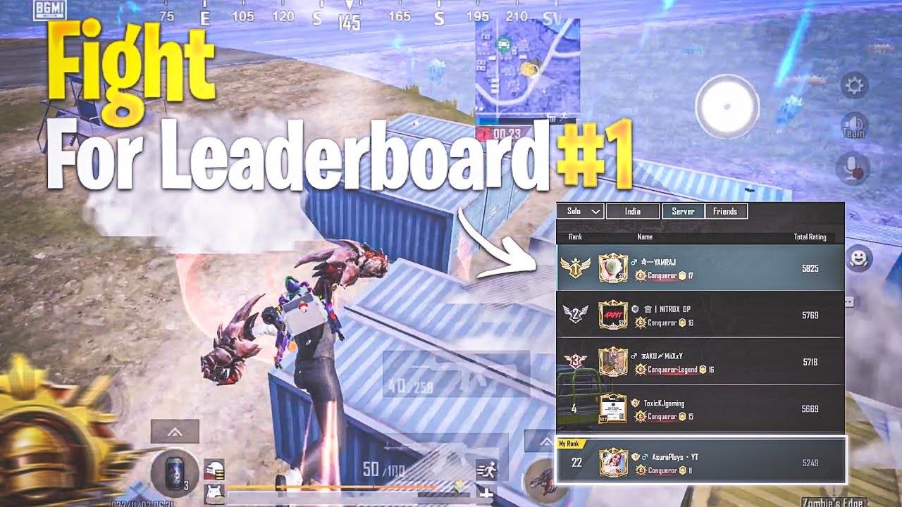 Rank - 27 Solo Conqueror Rank Push Gameplay | BGMI Solo rank push tips ...