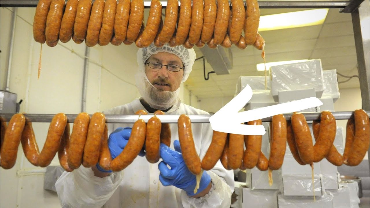How Sausage Is Made 2part? | Food Factory - YouTube