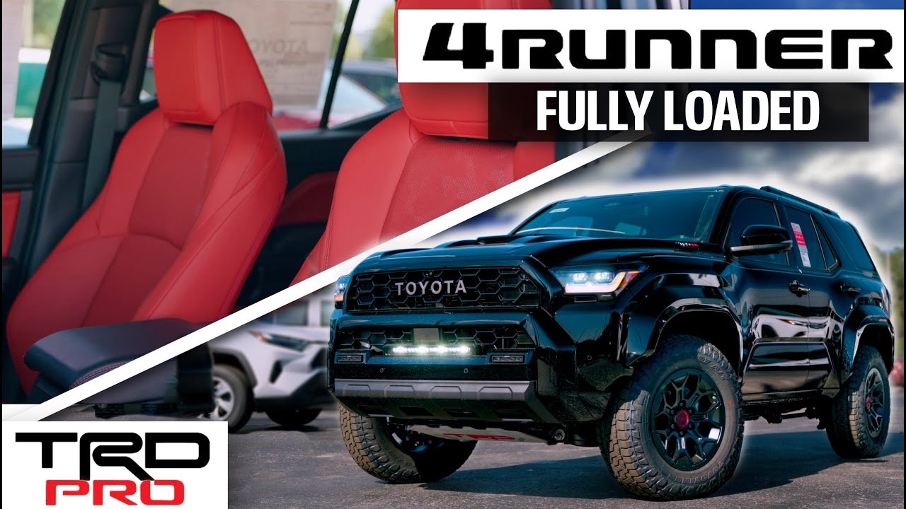 Is This Red Interior Too Bold? 2026 Toyota 4Runner TRD Pro Review - YouTube