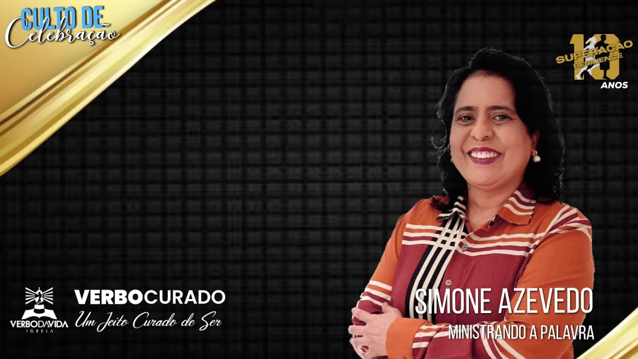 CULTO DE CELEBRAÇÃO | Simone Azevedo | 21.11.2021 - 19h - YouTube