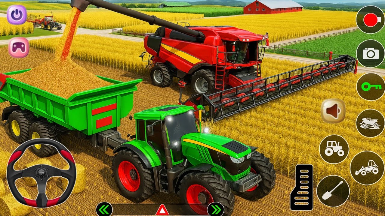 Modern Tractor Farming Driving Simulator 3D - New Tractor Games ...