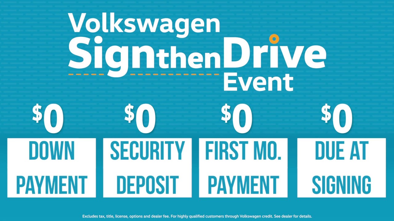 Volkswagen Sign The Drive Event - YouTube