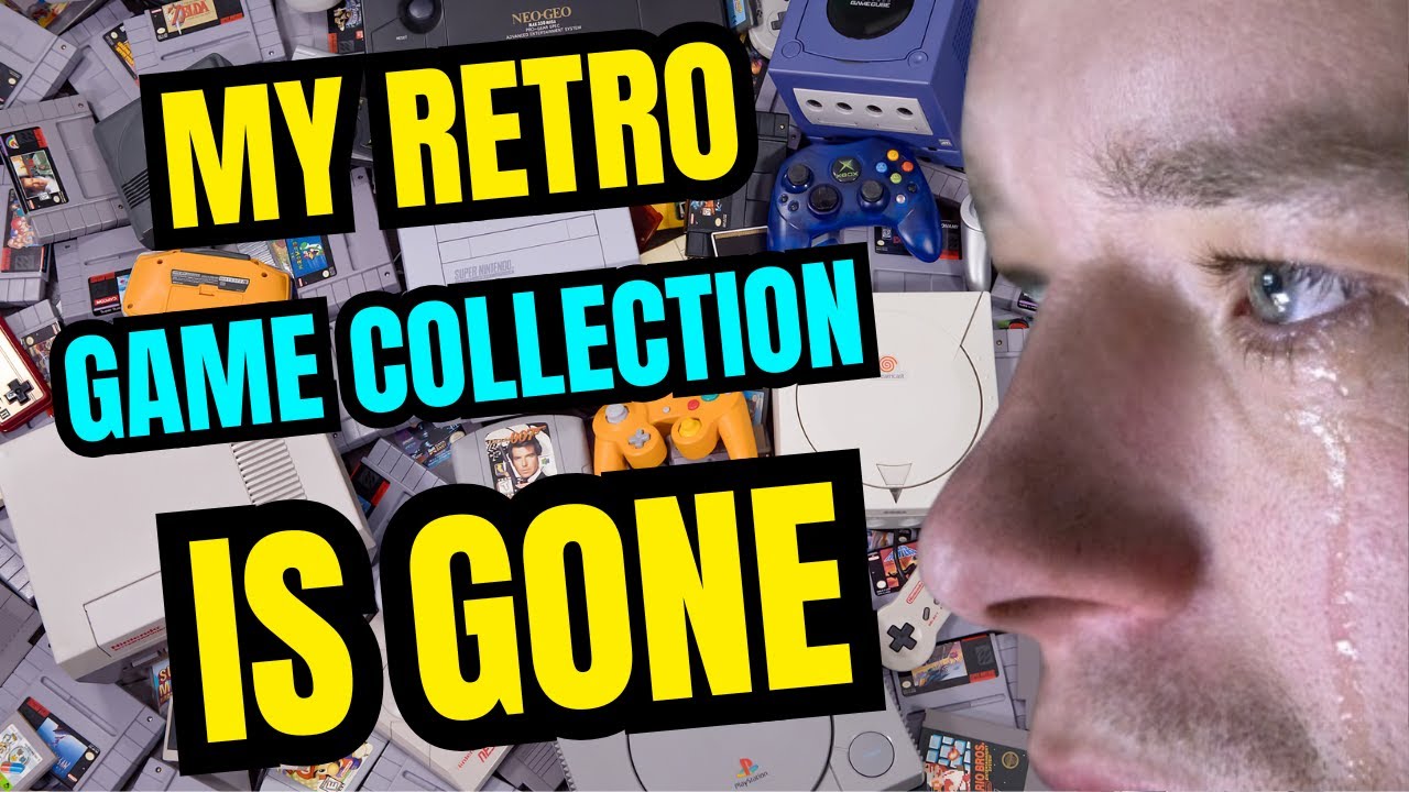 I sold my entire game collection.. - YouTube