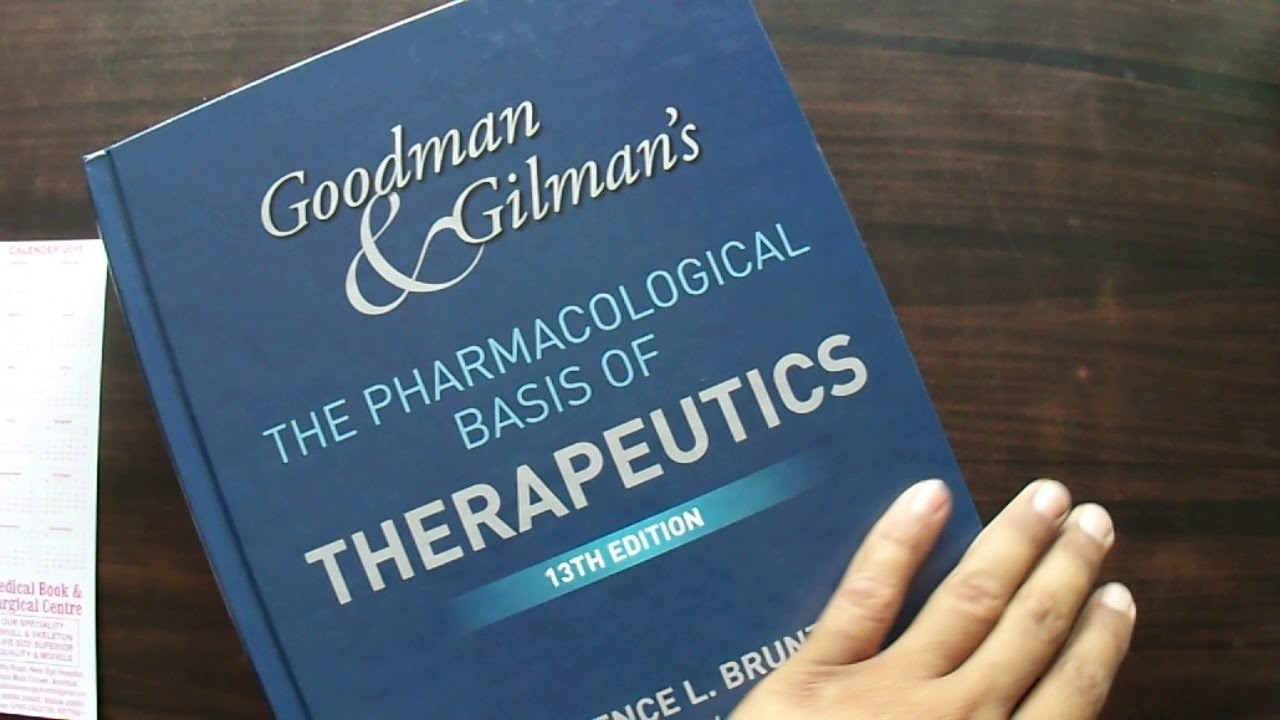 Goodman and Gillman Pharmacology new edition - YouTube