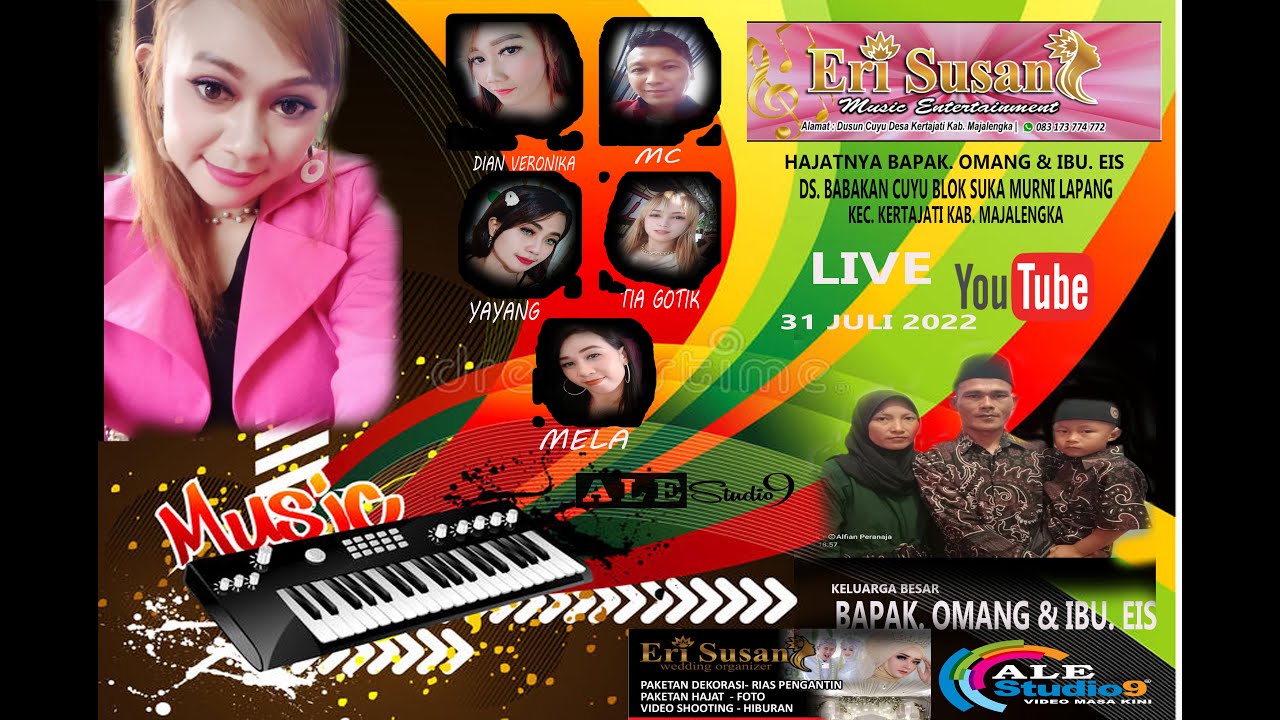 LIVE | ERI SUSAN MUSIC ENTERTAINMENT - YouTube