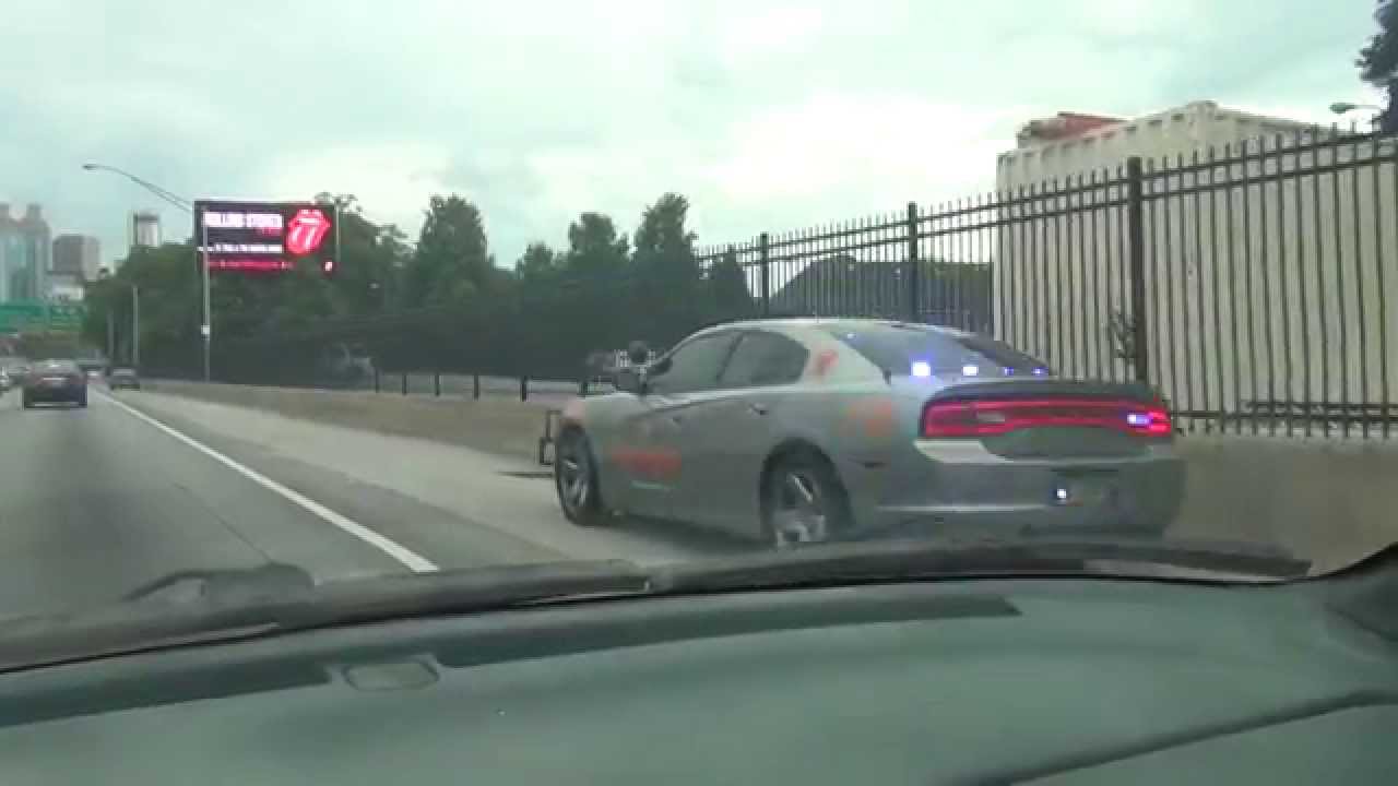Dodge Charger Police Car In Georgia - YouTube