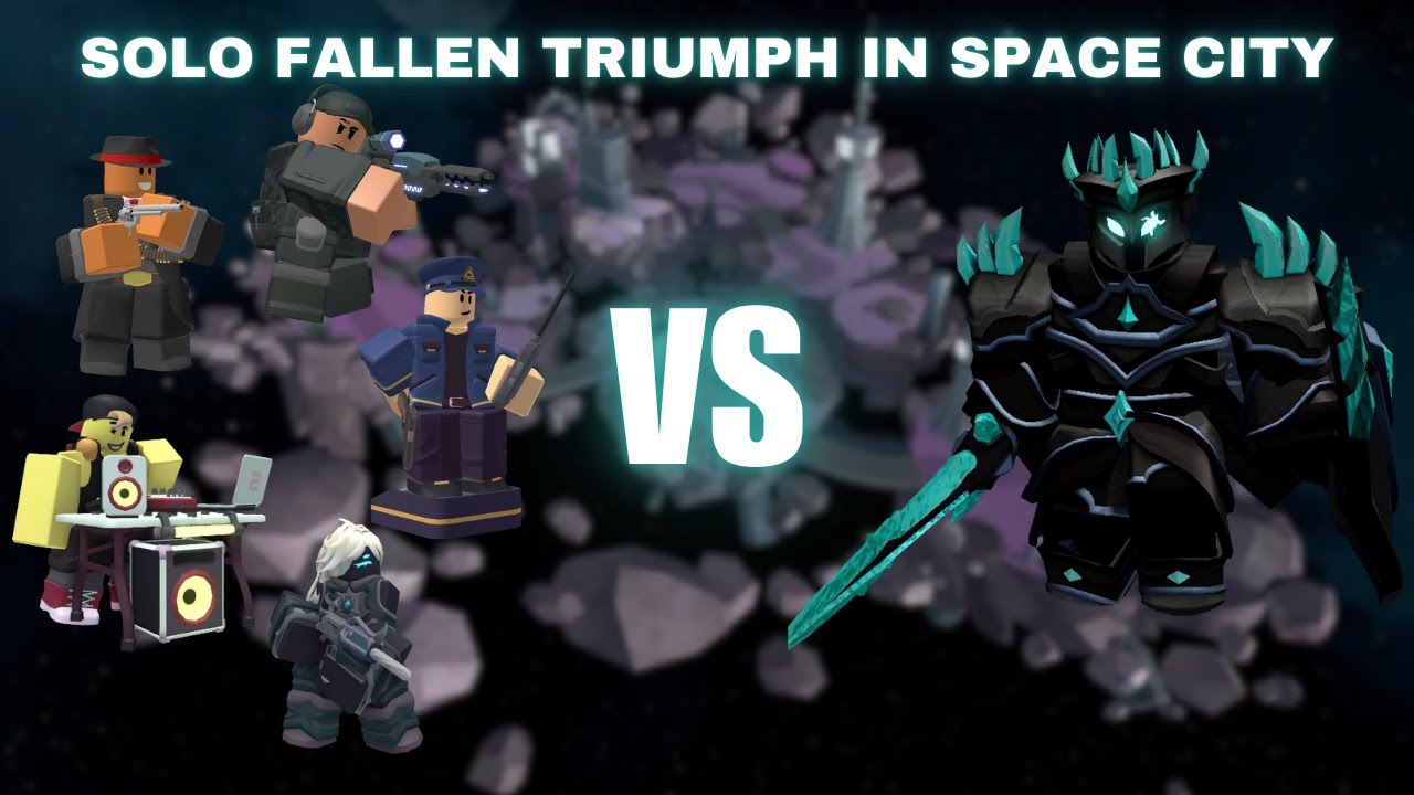 [FIRST EVER(?)] SOLO REWORKED FALLEN TRIUMPH IN SPACE CITY | TDS ...