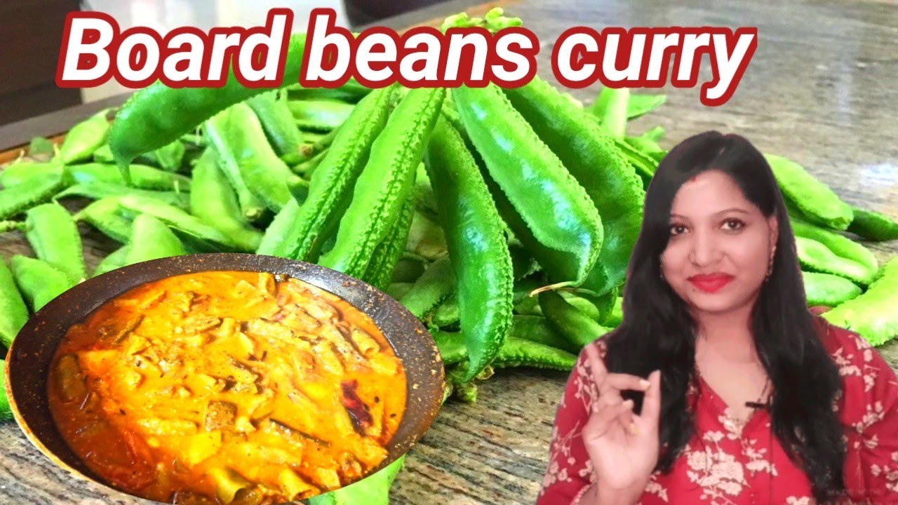 Board Beans Curry| |How To Make Board Beans Recipe |Board Beans Curry ...