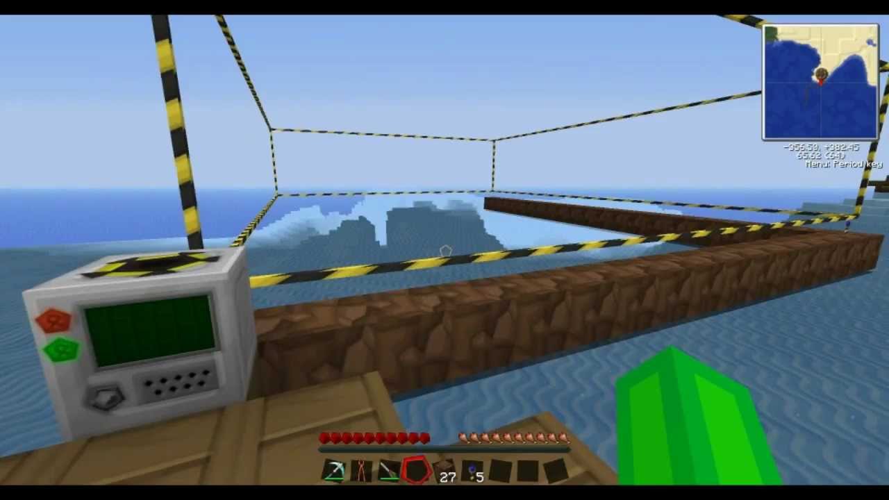 Tekkit Quarry system - YouTube