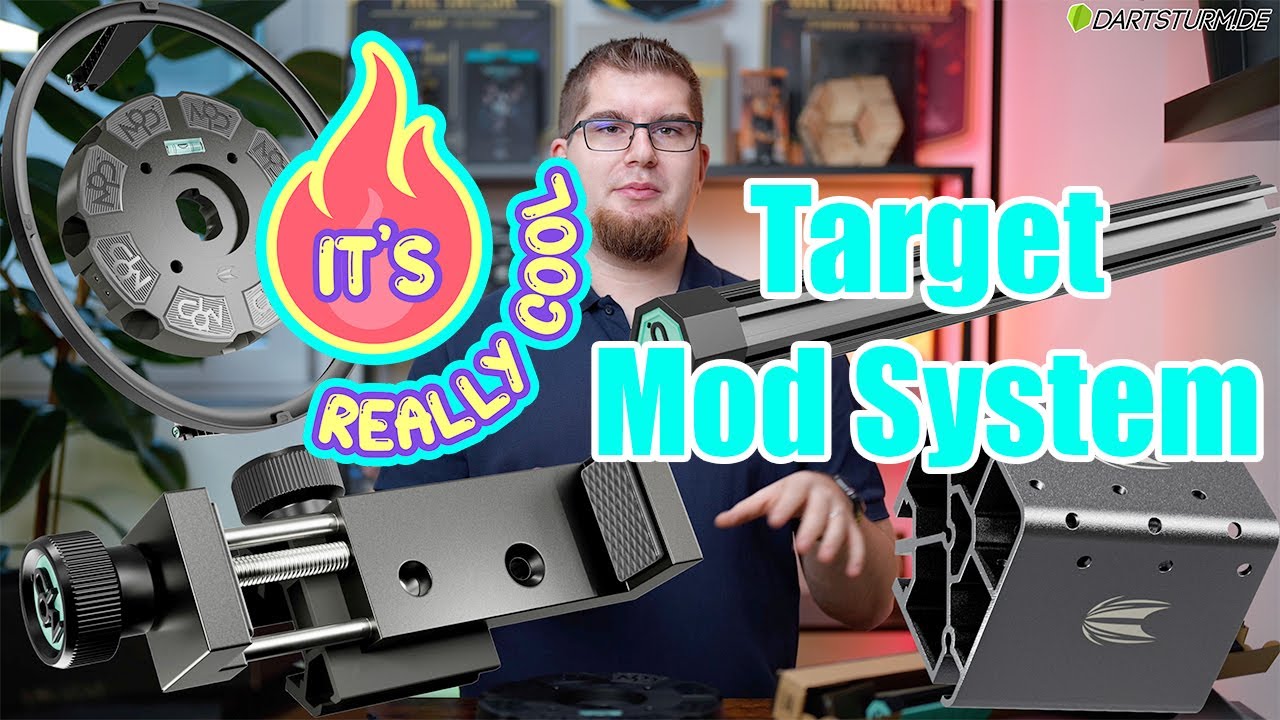 Mod System von Target erklärt | So clean war deine Dartscheibe noch nie ...