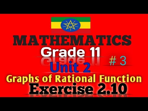 Grade 11 Maths Unit 2 Exercise 2.10|| # 3 Maths With Fikru||New ...