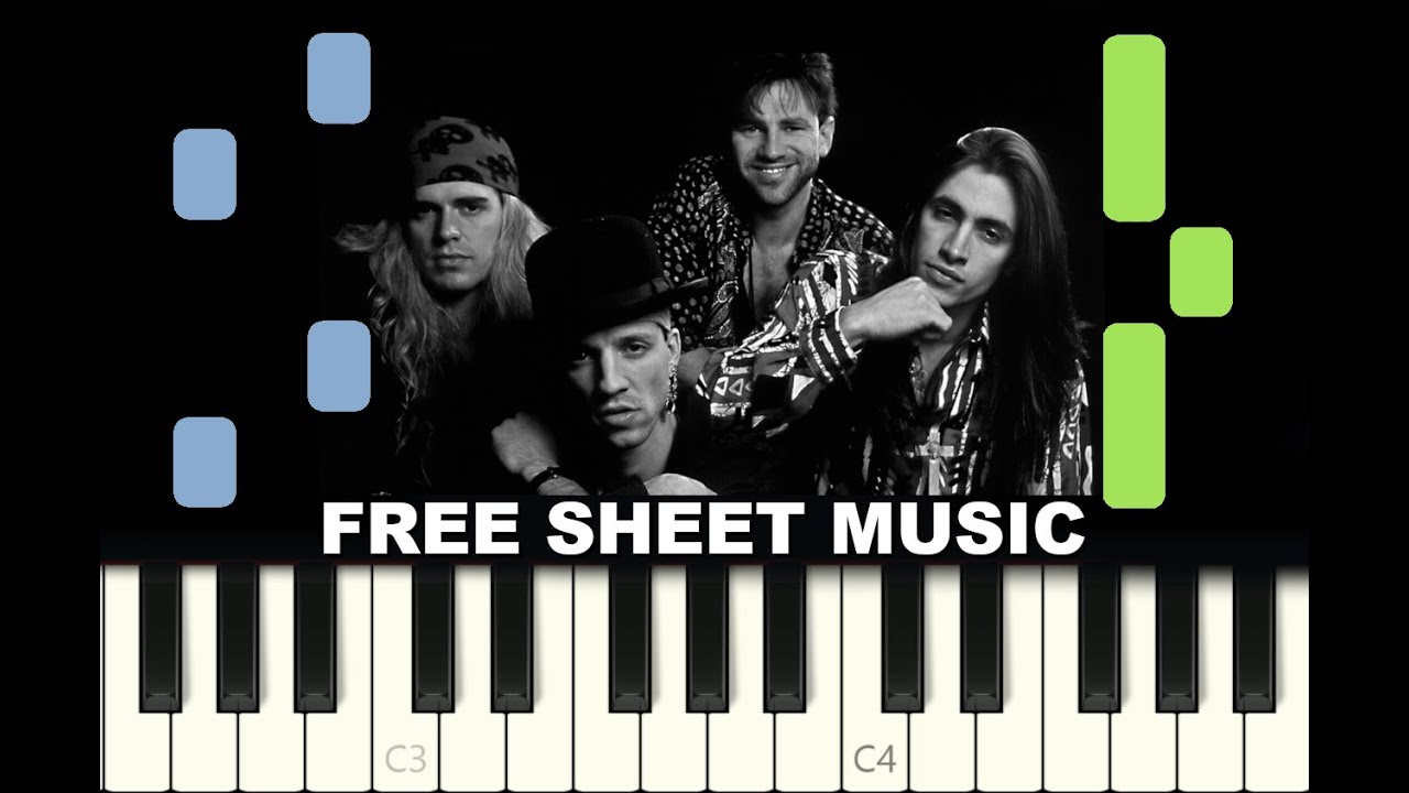 MORE THAN WORDS by Extreme, Piano Tutorial with FREE Sheet Music (pdf ...