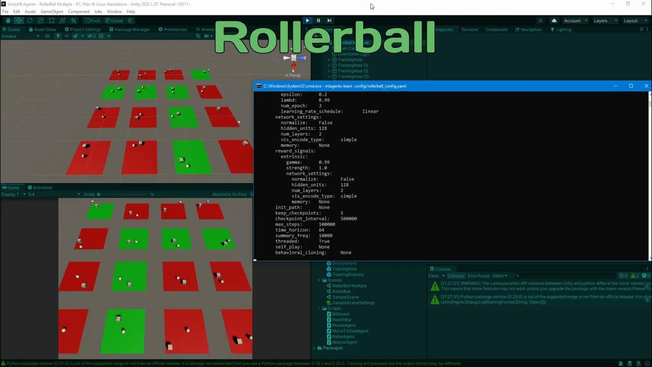 Deep Reinforcement Learning for training agents with Unity ML-Agents ...