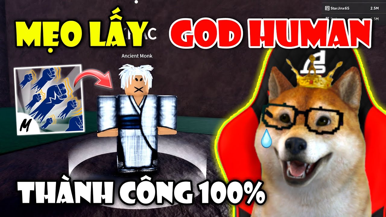 Cách Lấy Godhuman (Superhuman V2) Trong Blox Fruit Thành Công 100% ...