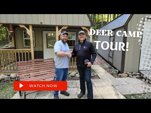 💥Wisconsin Off Grid Deer Camp Tour with @karlsoffthegrid1378! - YouTube