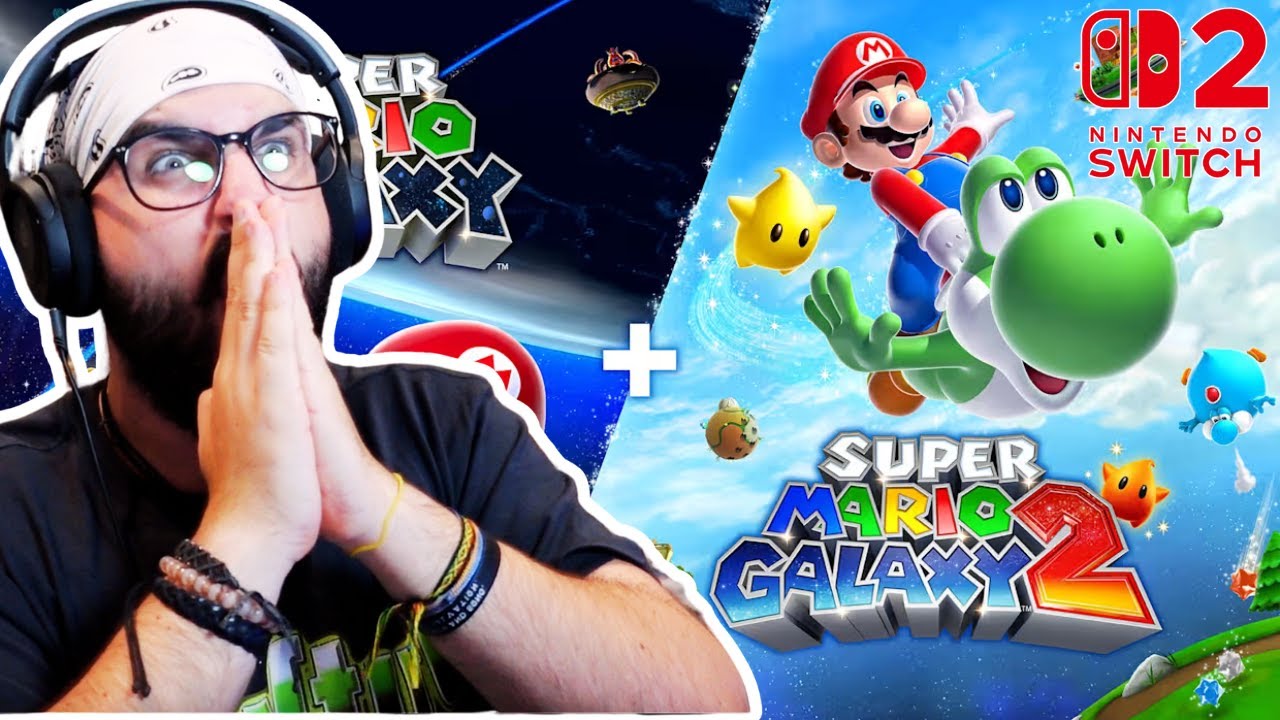 PLAYING MARIO GALAXY 2 - YouTube