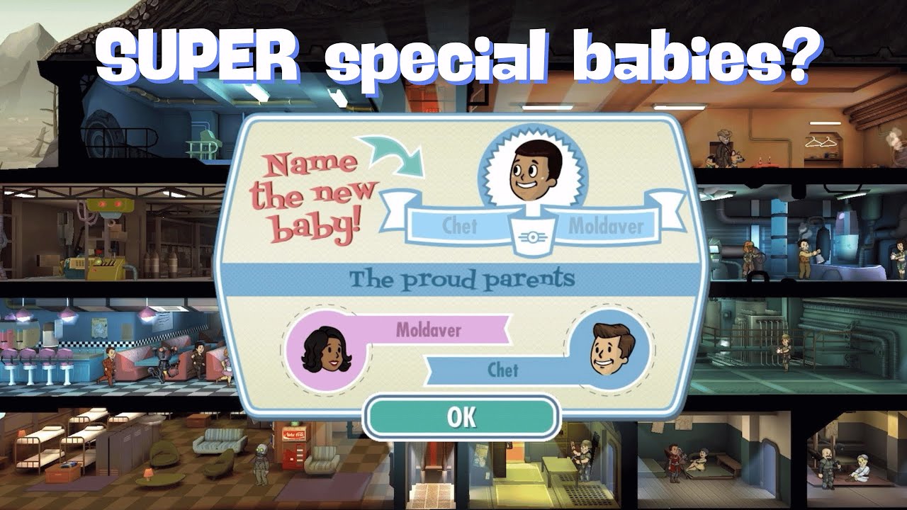 Super SPECIAL Baby Dwellers? | Fallout Shelter - YouTube