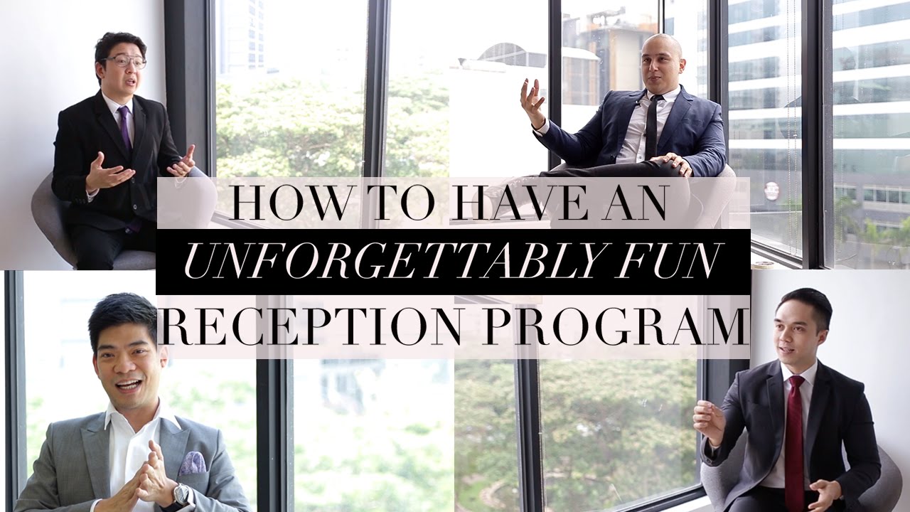 How to Have an Unforgettably Fun Reception - YouTube
