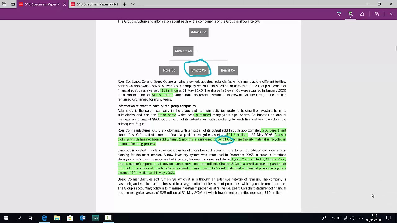 ACCA AAA Int Spec Paper 2018 - YouTube