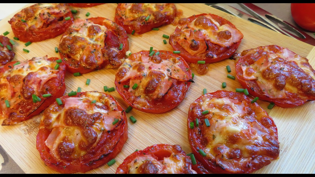 Toasts de tomates - YouTube