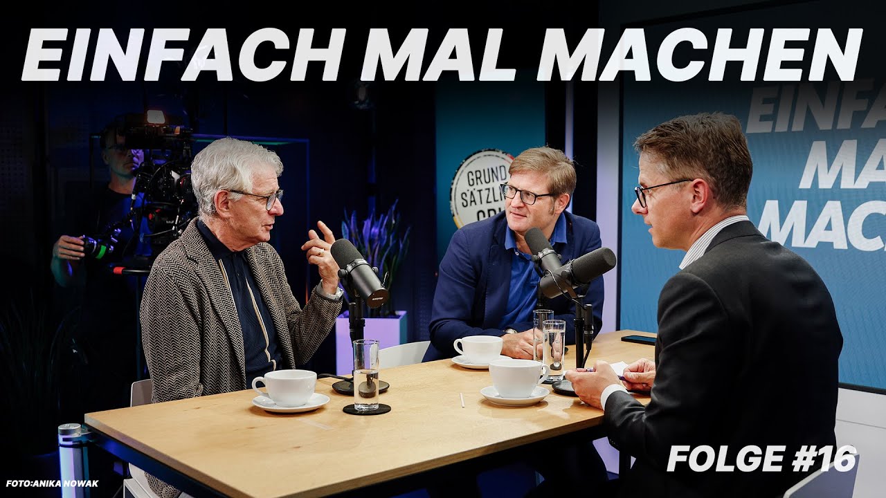 Einfach mal machen – Folge #16 mit Marcel Reif und Michael Bröcker ...