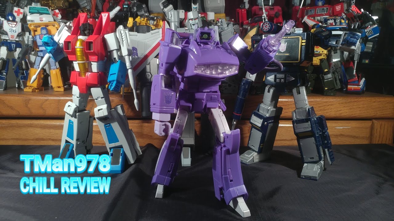 TRANSFORMERS MASTERPIECE MP-29 LASERWAVE SHOCKWAVE CHILL REVIEW - YouTube