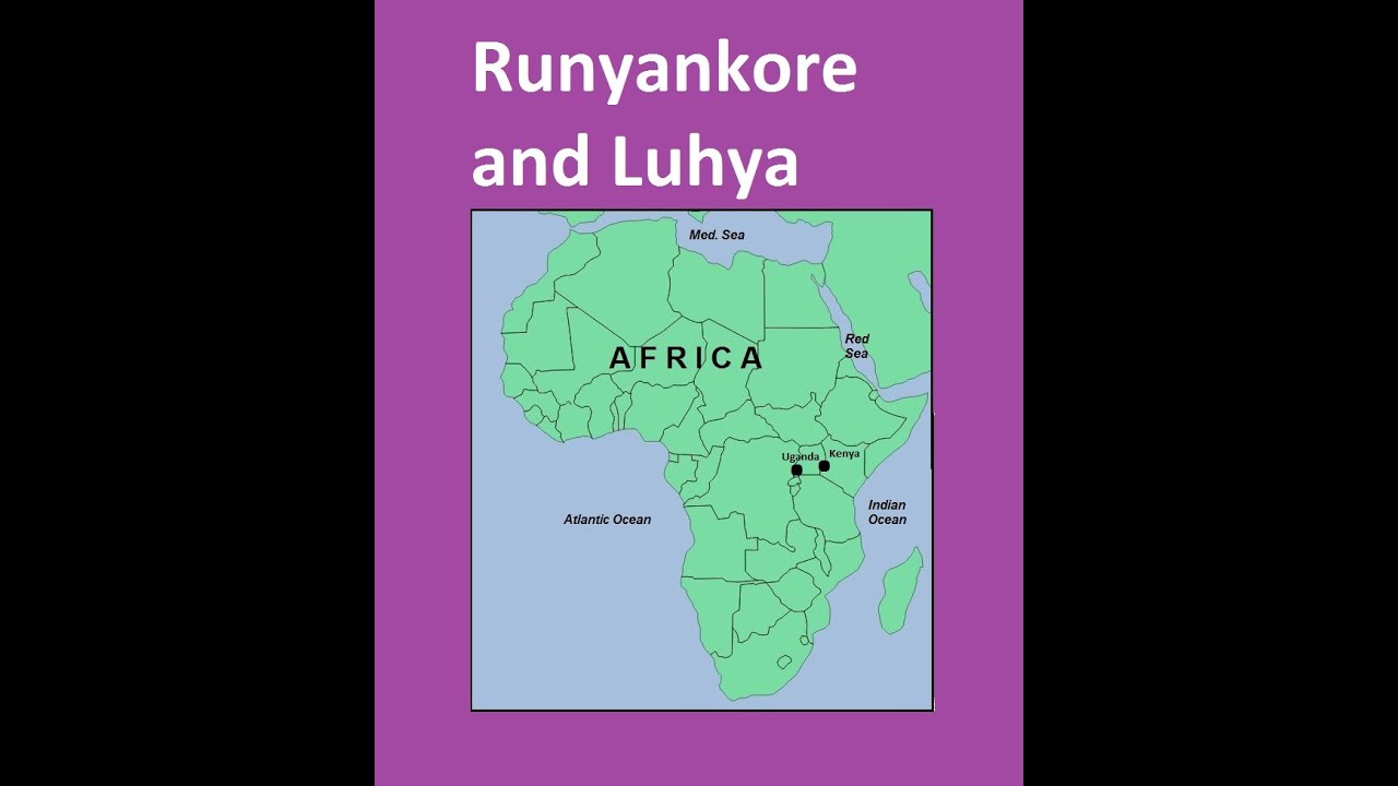 Comparison between Runyankore and Luhya Words - YouTube