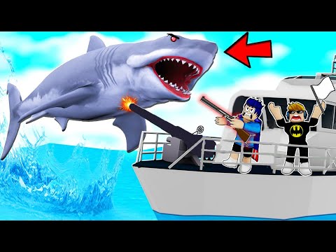 🦈 KÖPEK BALIĞI AVINA ÇIKIYORUZ 🦈Roblox SharkBite 2