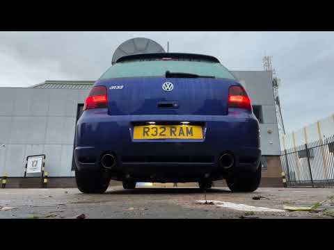 VW GOLF MK4 R32 Scorpion system / Lucifer tubular manifold / headers