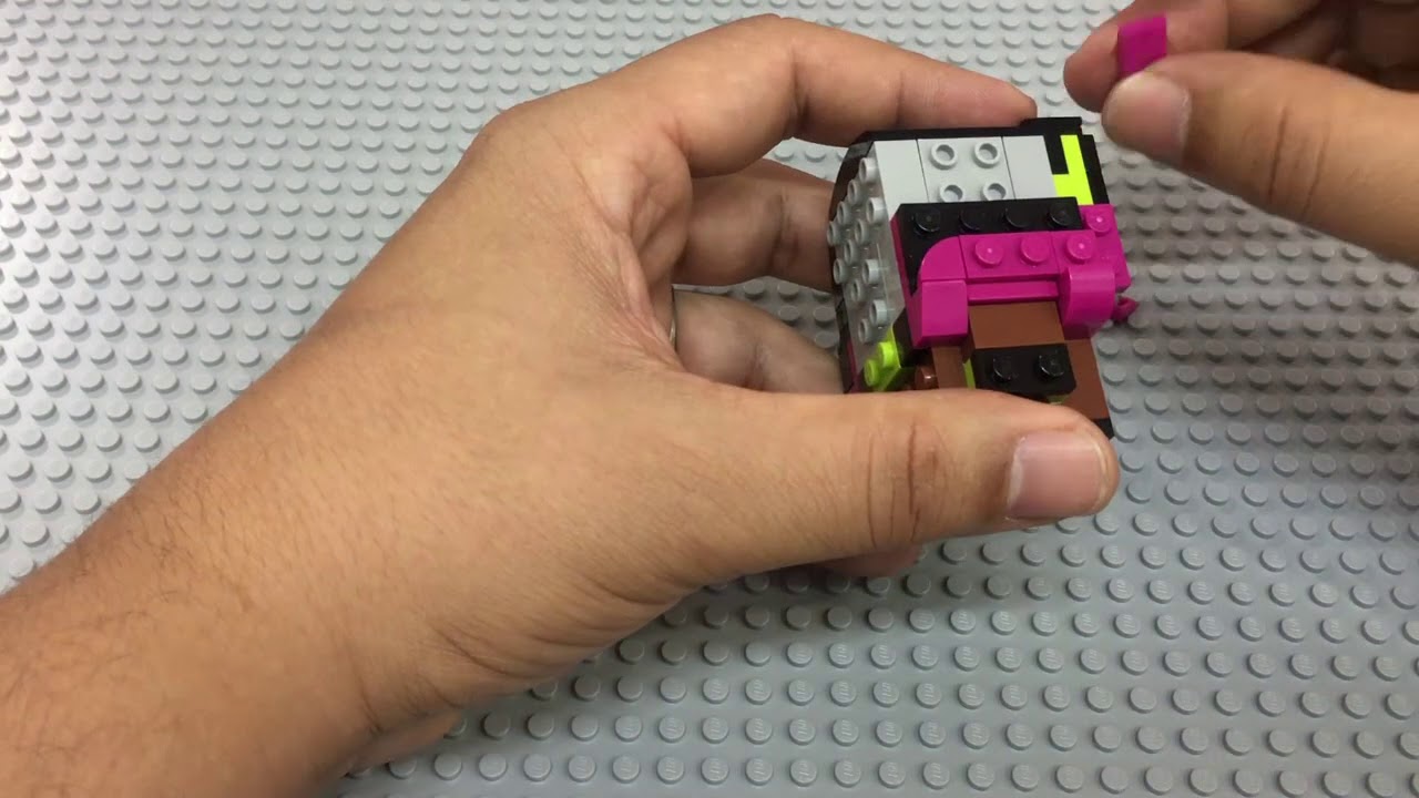 LEGO Brickheadz Gamora 40607 - YouTube